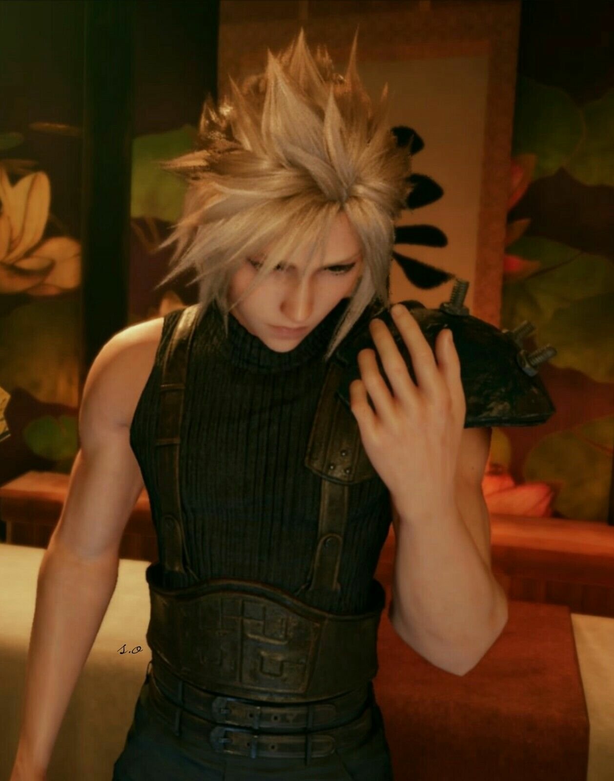 Download Cloud Strife Video Game Final Fantasy VII Remake Image