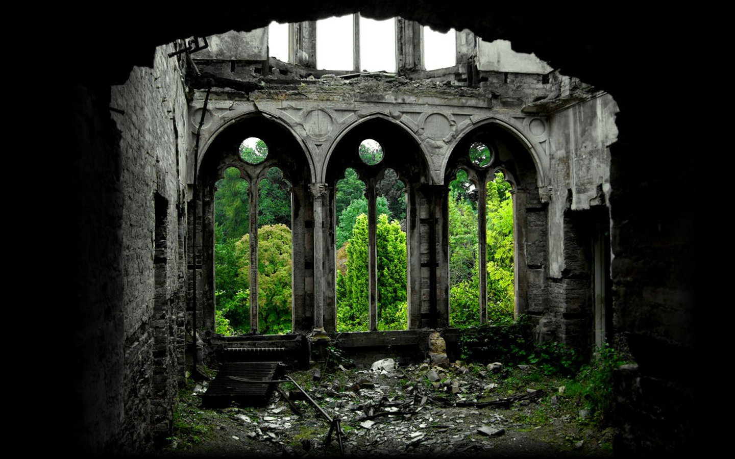 Nature's Embrace: The Beauty of Man-Made Ruins