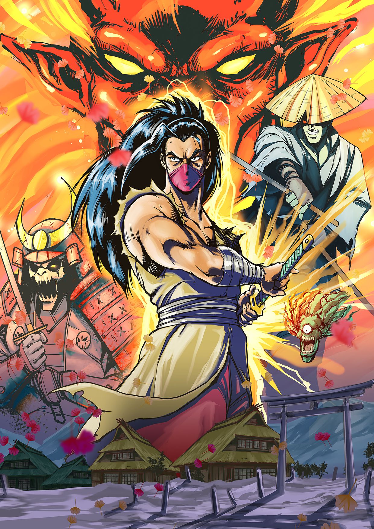 Download Video Game Ganryu 2: Hakuma Kojirō Image