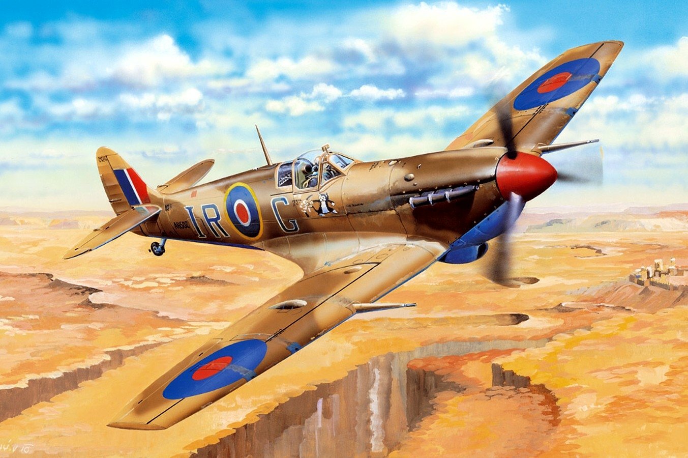 Historic Military Airpower: The Iconic WWII Fighter Aircraft