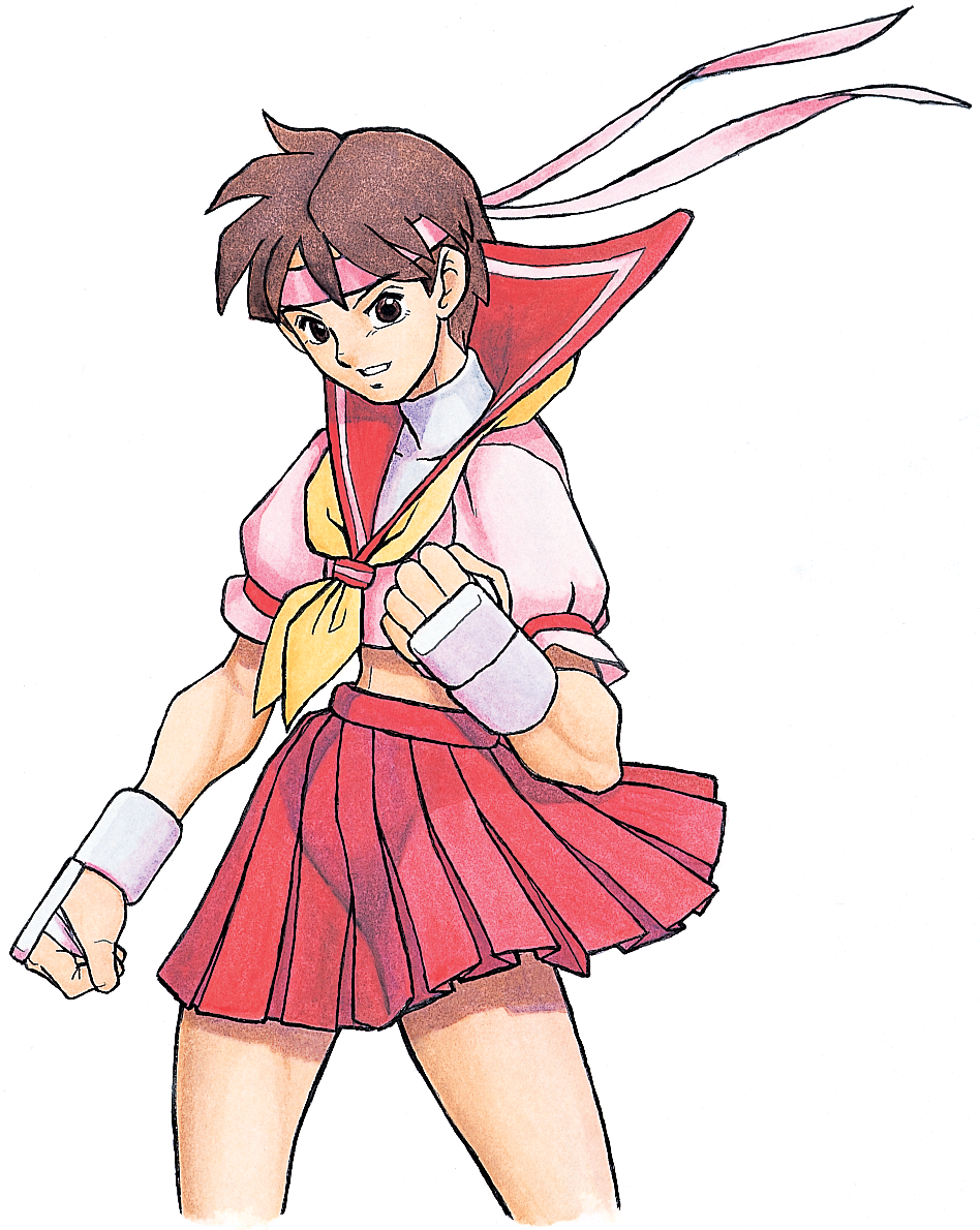 Download Sakura Kasugano Video Game Street Fighter Alpha 2 Image