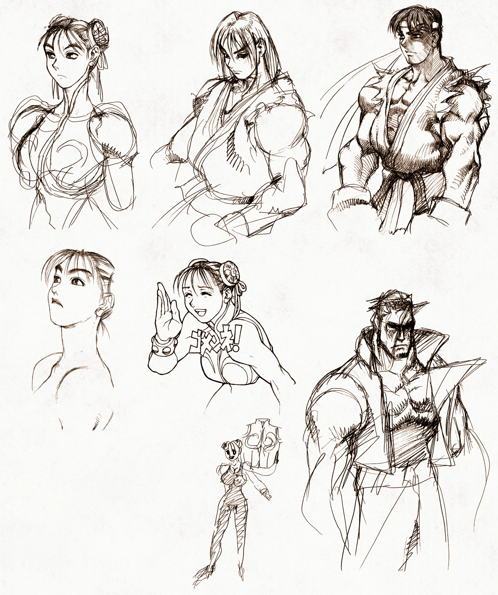 Download Charlie (Street FIghter) Ryu (Street Fighter) Ken Masters Chun ...