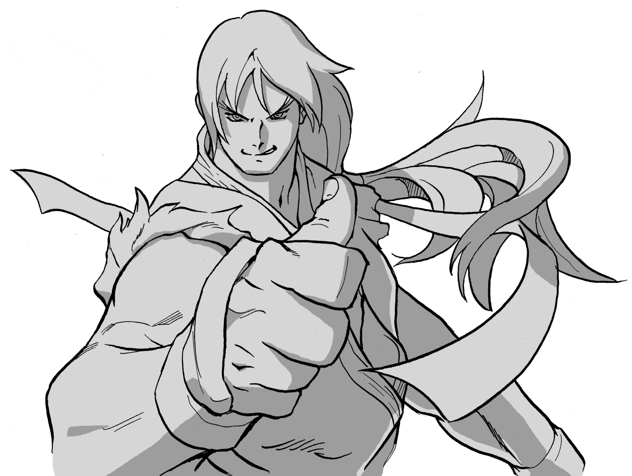 Download Ken Masters Video Game Street Fighter Alpha 3 Image