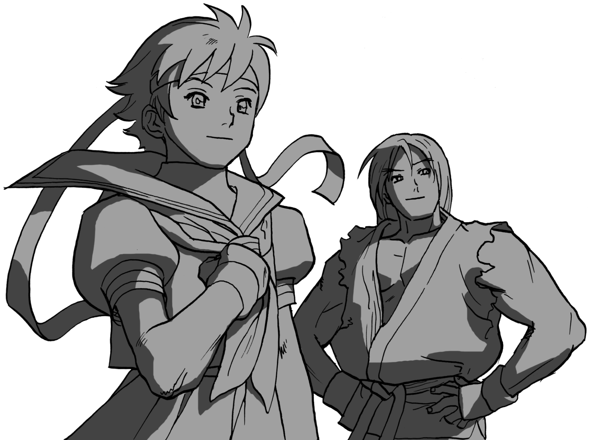 Download Ken Masters Sakura Kasugano Video Game Street Fighter Alpha 3 ...