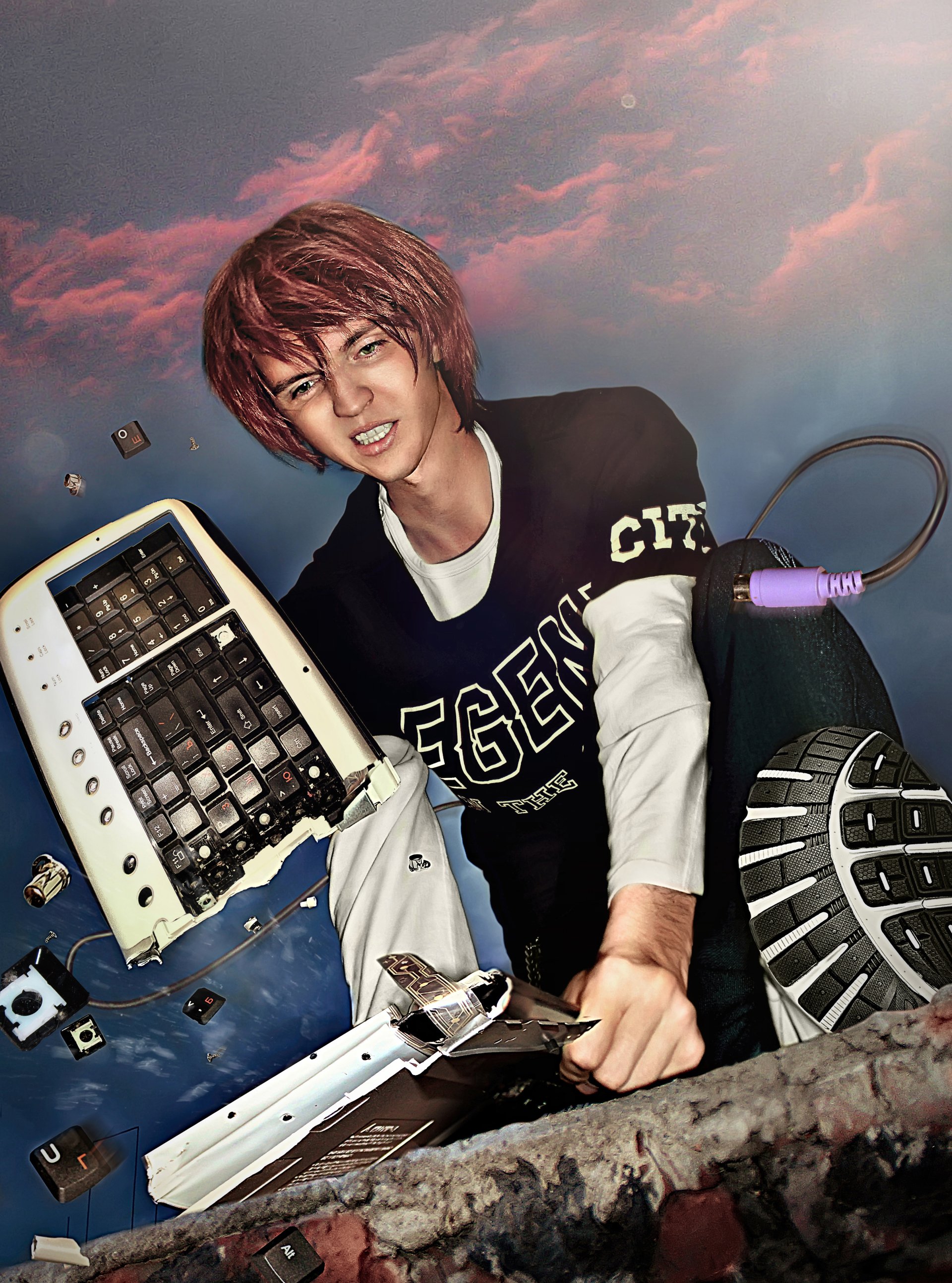 Keyboard breaking by Lawlet_Al