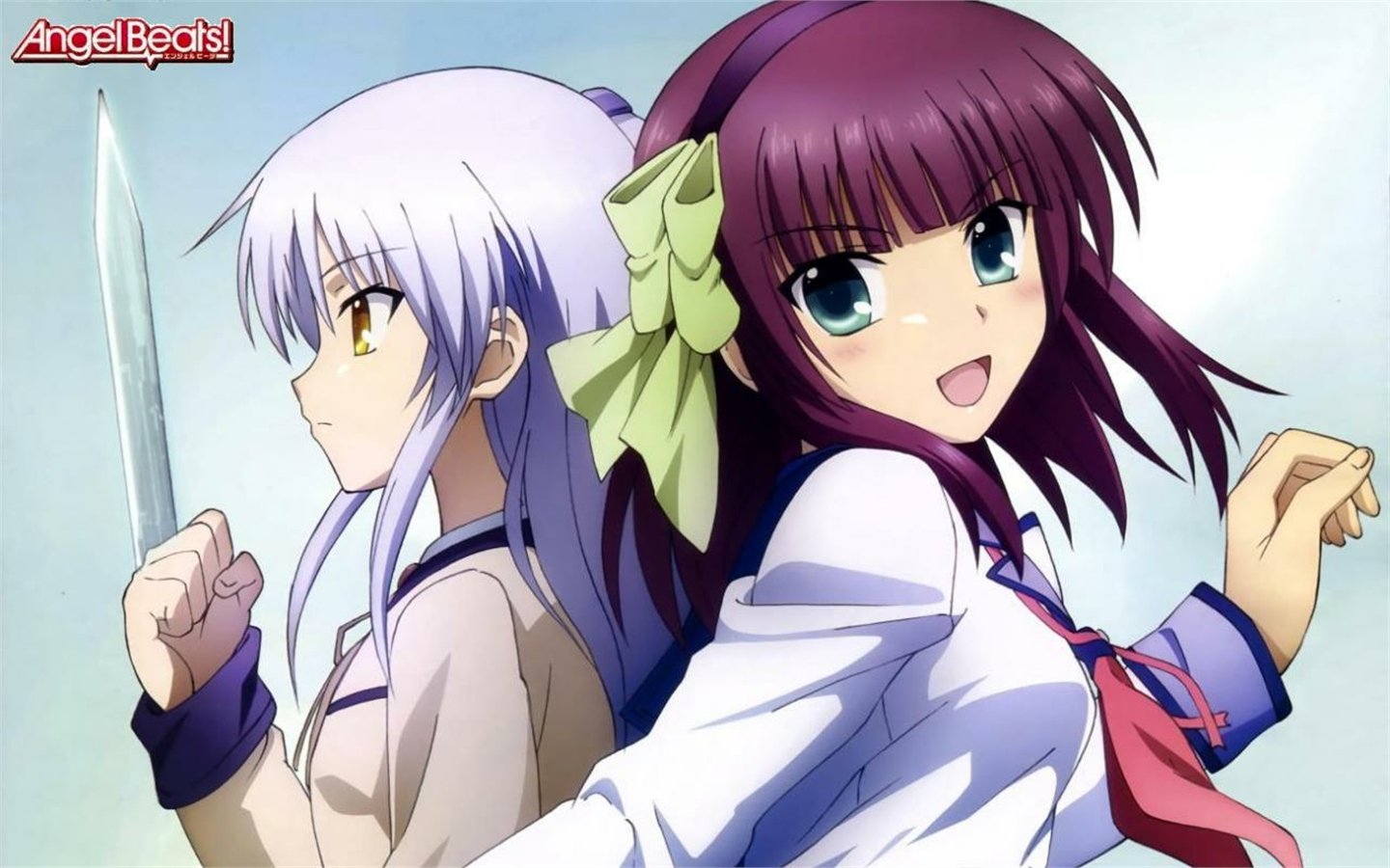 Download Yuri Nakamura Kanade Tachibana Anime Angel Beats! Image