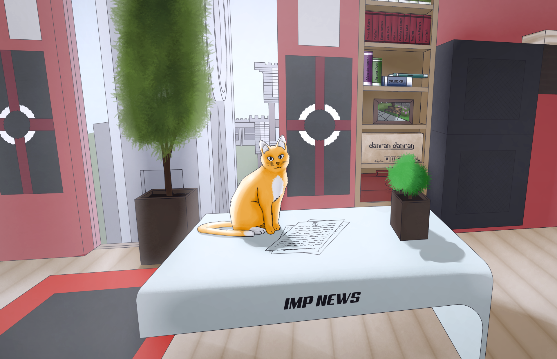 Estúdio do Império de Danrique [Minecraft] by Suykeru