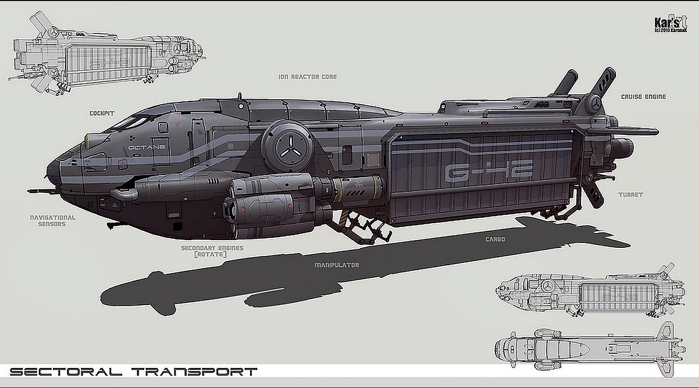 Download Sci Fi Spaceship Image