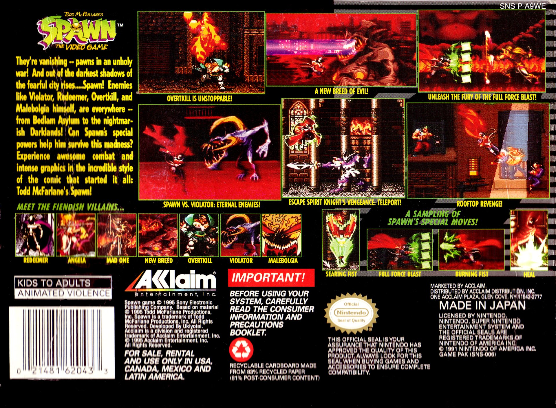 Todd McFarlane's Spawn: The Video Game - Desktop Wallpapers, Phone ...