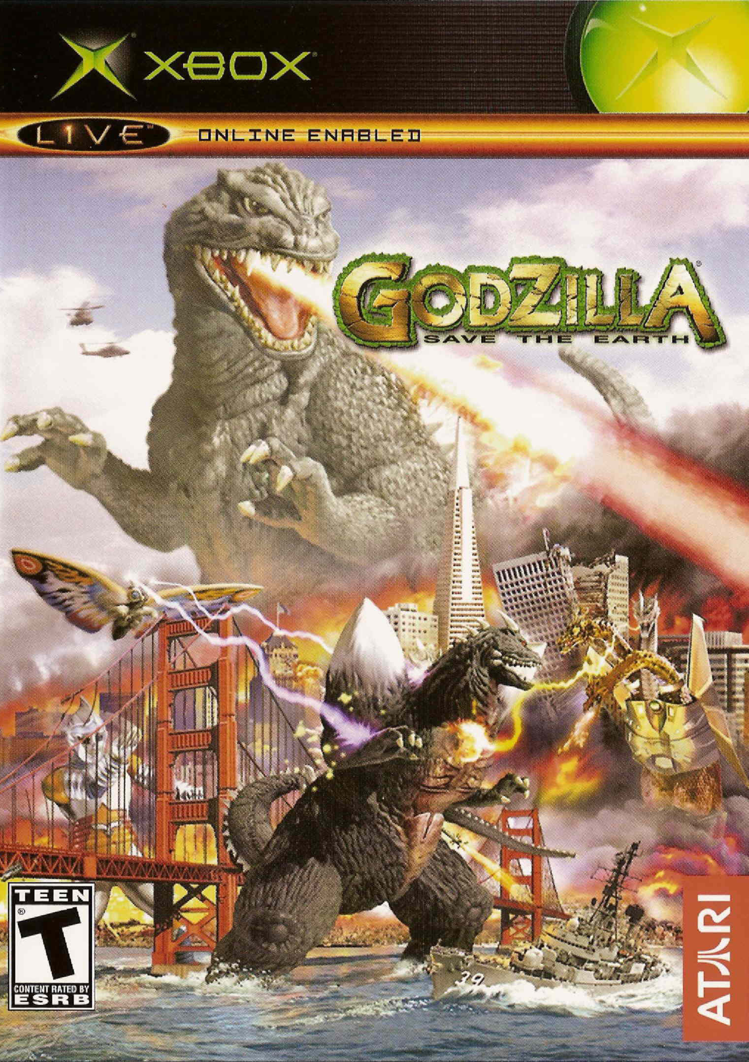 Download Video Game Godzilla: Save The Earth Image