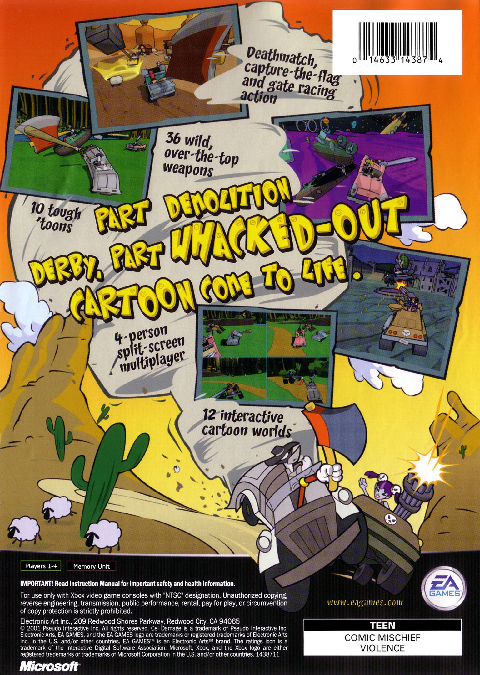 Download Video Game Cel Damage Image