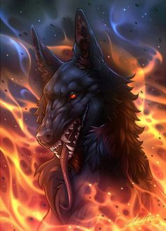 Download Fantasy Wolf Image