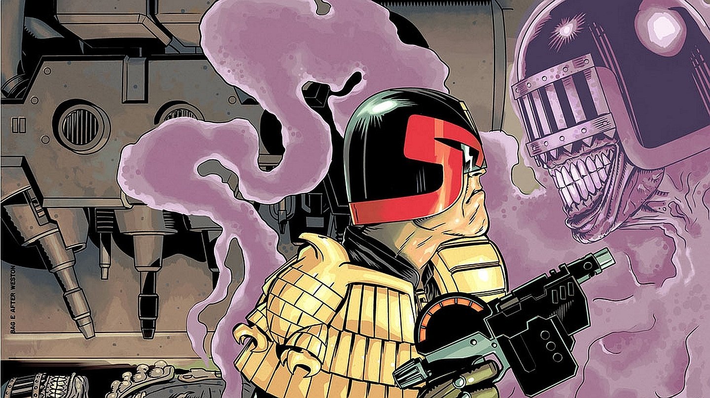 Download Dredd Comic Judge Dredd Image