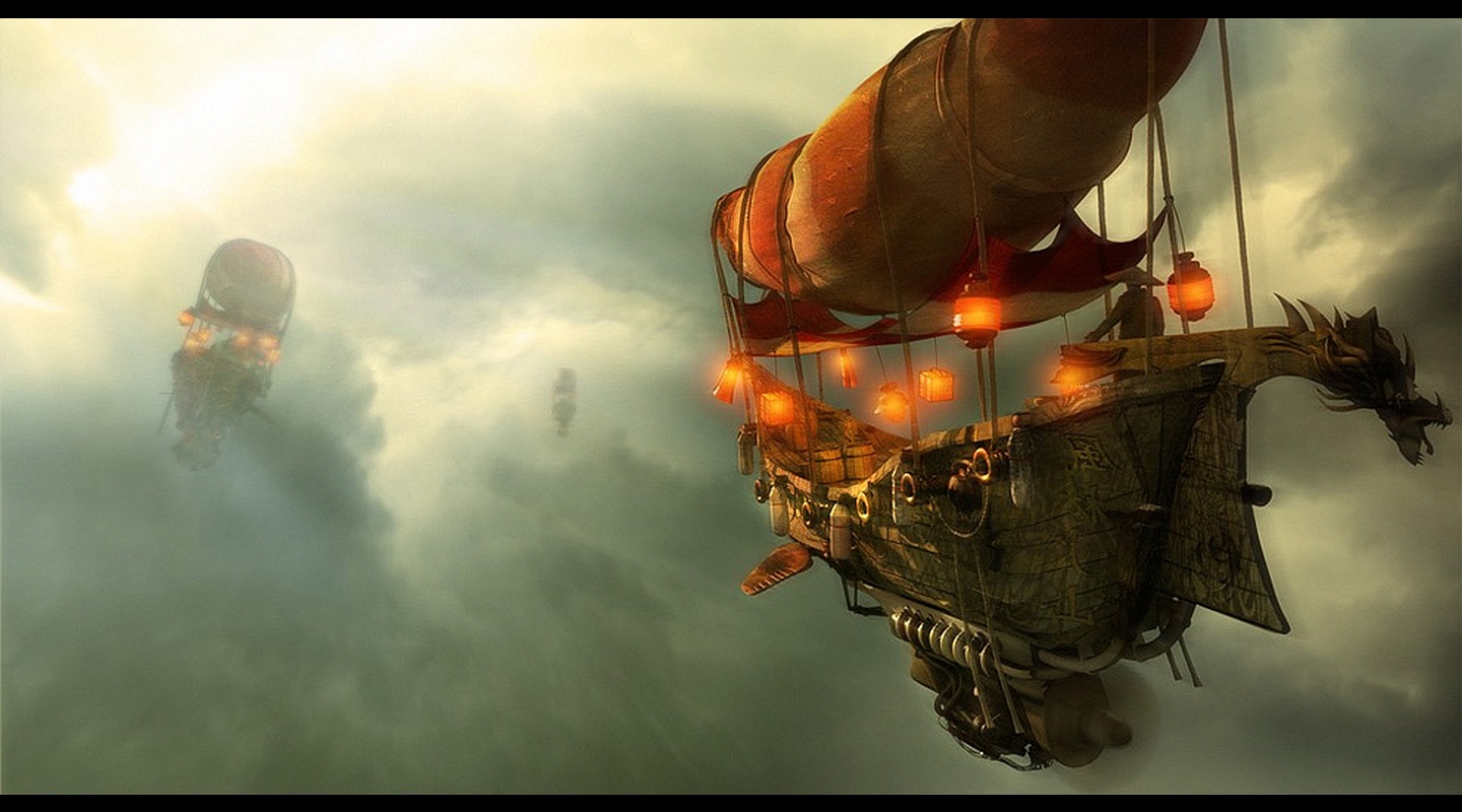 Fantasy aircraft Picture - Image Abyss