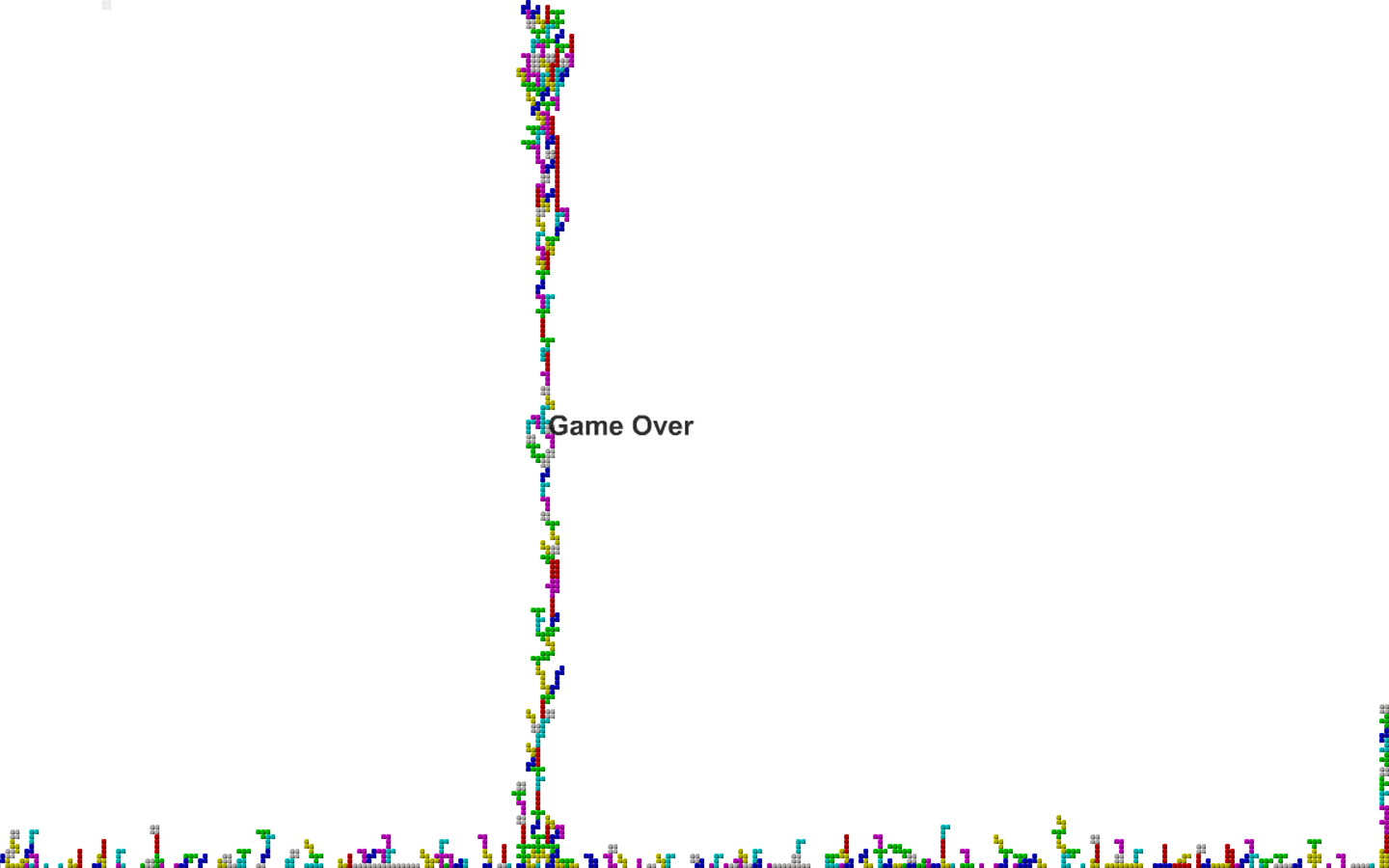 Download Video Game Tetris Game Over Digital Graphics Image