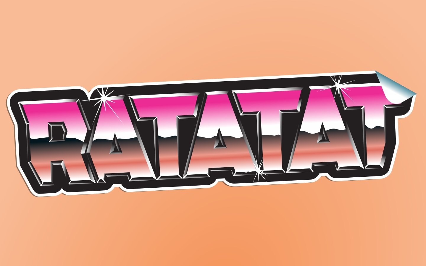 Download Music Ratatat Logo Graphic Design Typography Image
