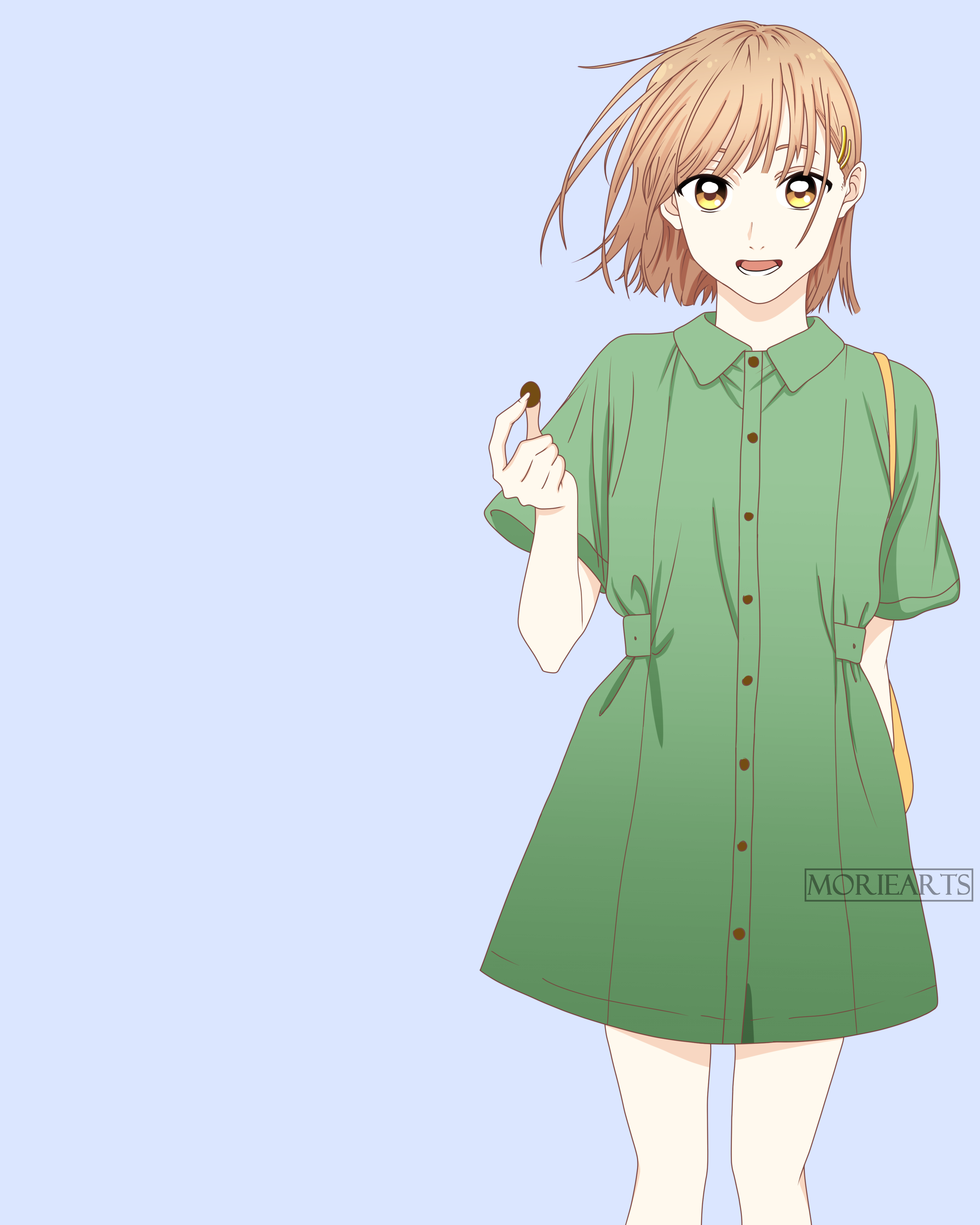 Chinatsu Kano - Blue Box by MorieArts