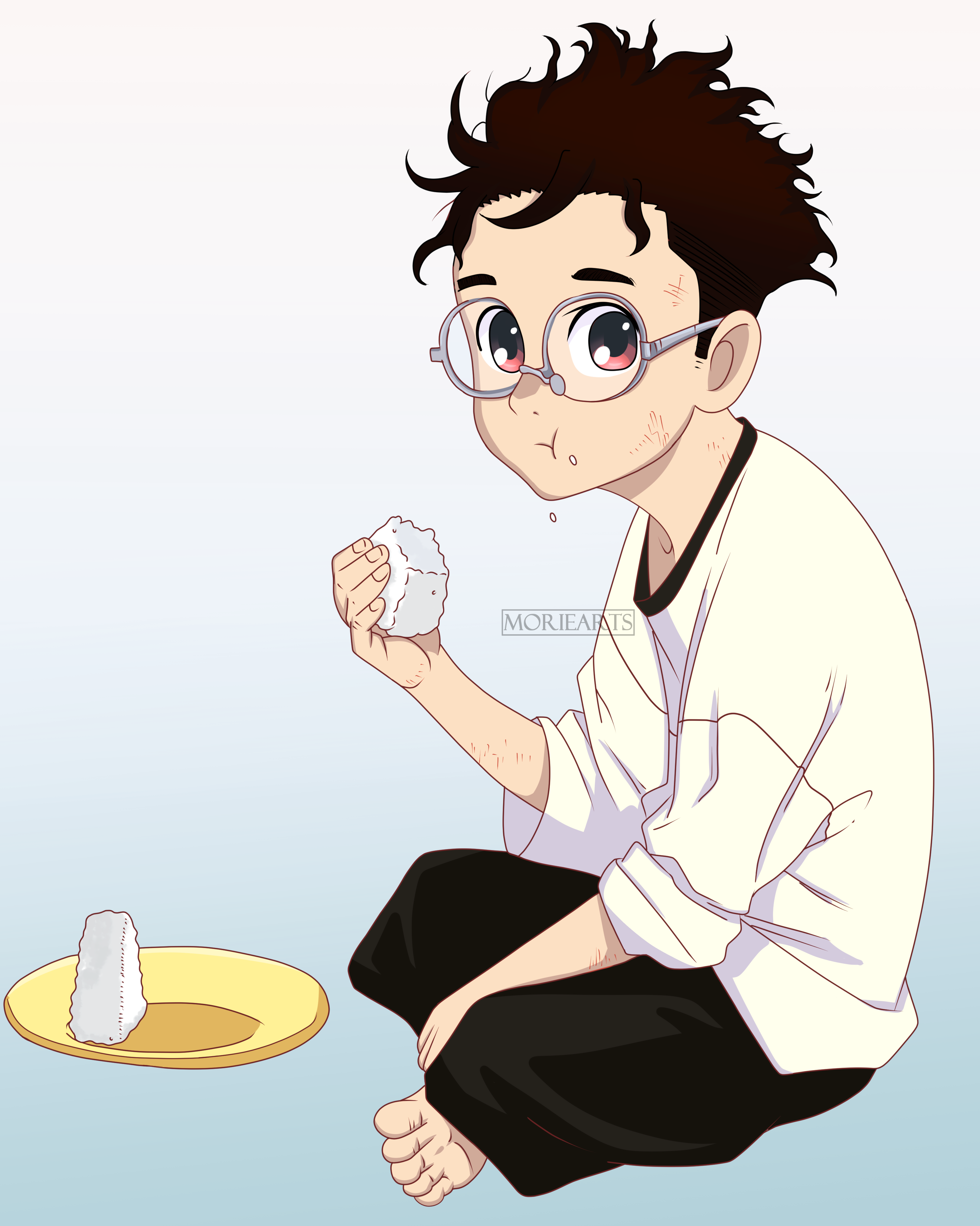 Okarun - Dandadan by MorieArts