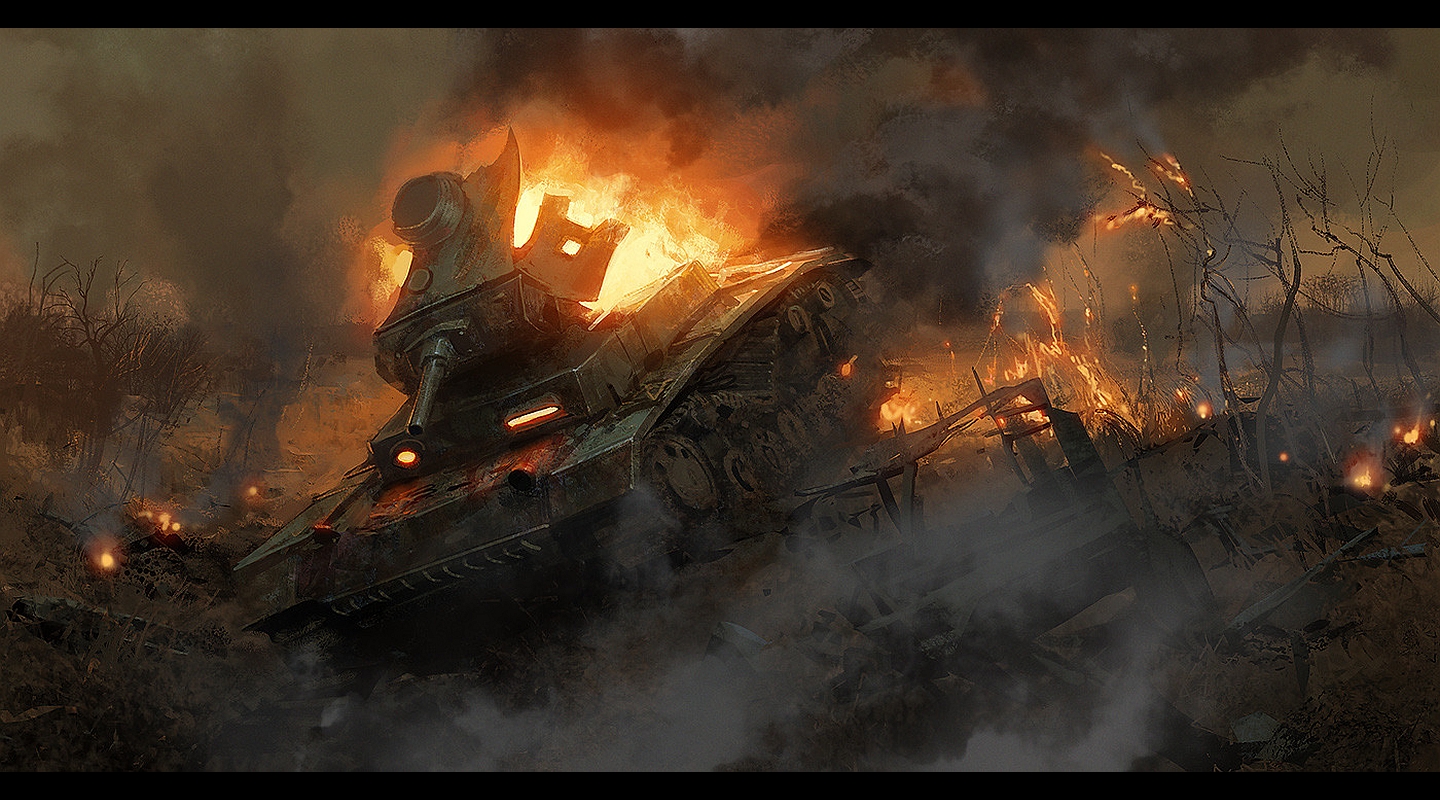 Fiery Battle: The Resilient Military Tank
