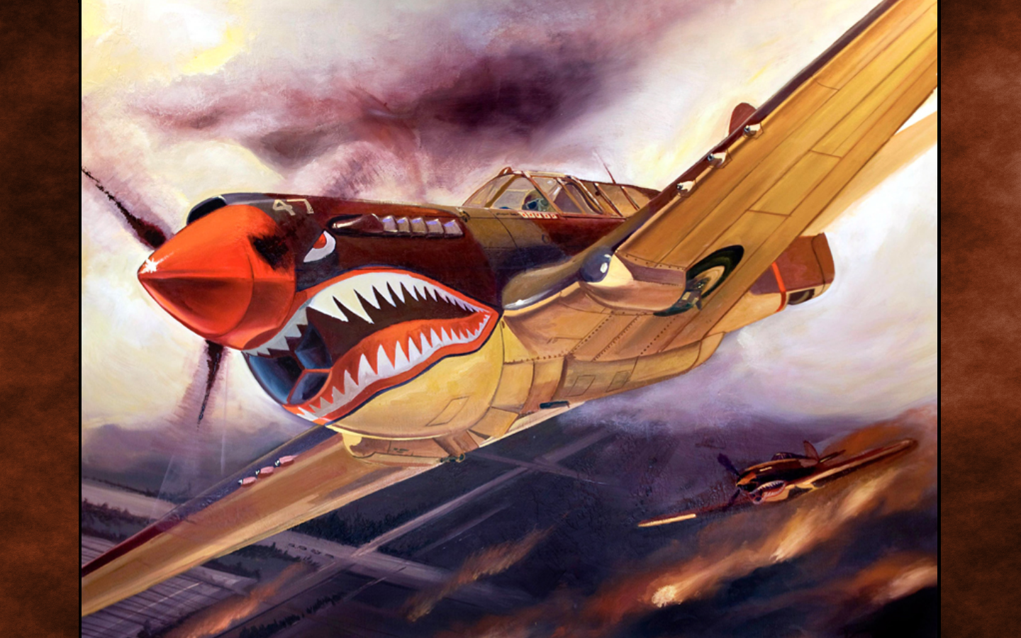 Download Military Curtiss P-40 Warhawk Image