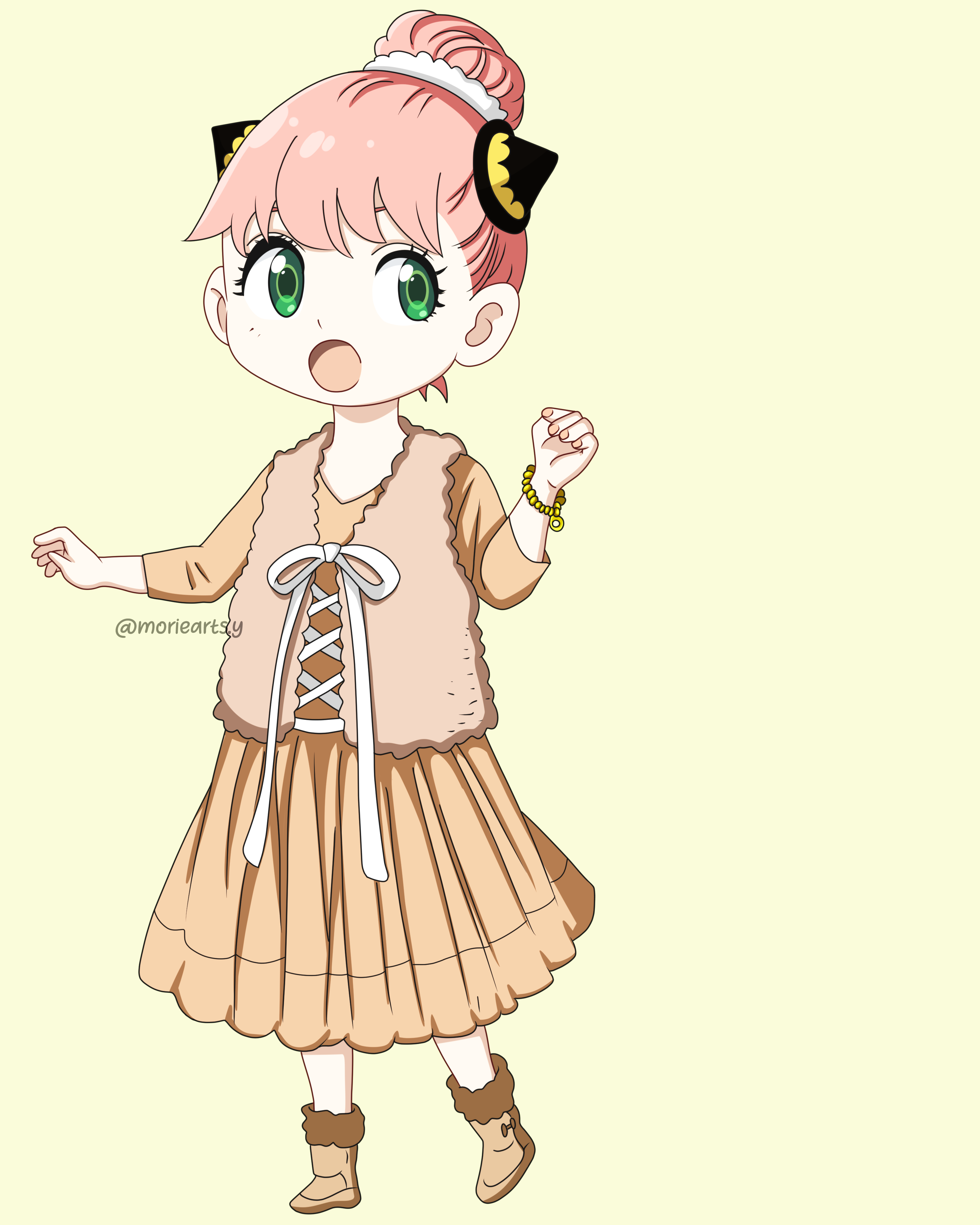 Anya Forger Wallpaper by MorieArts