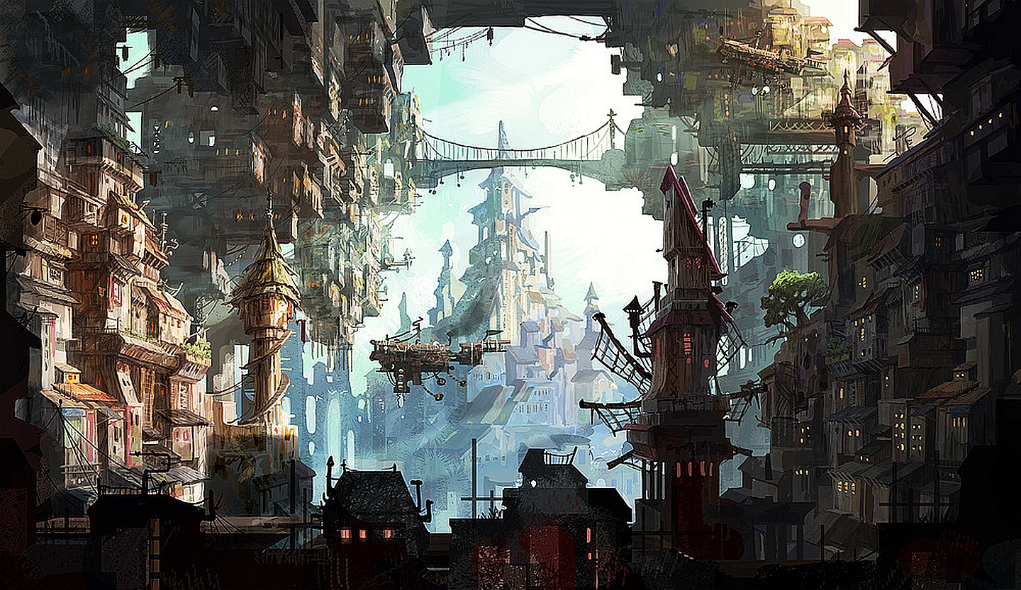 Futuristic Wonders: A Journey Through a Sci-Fi City