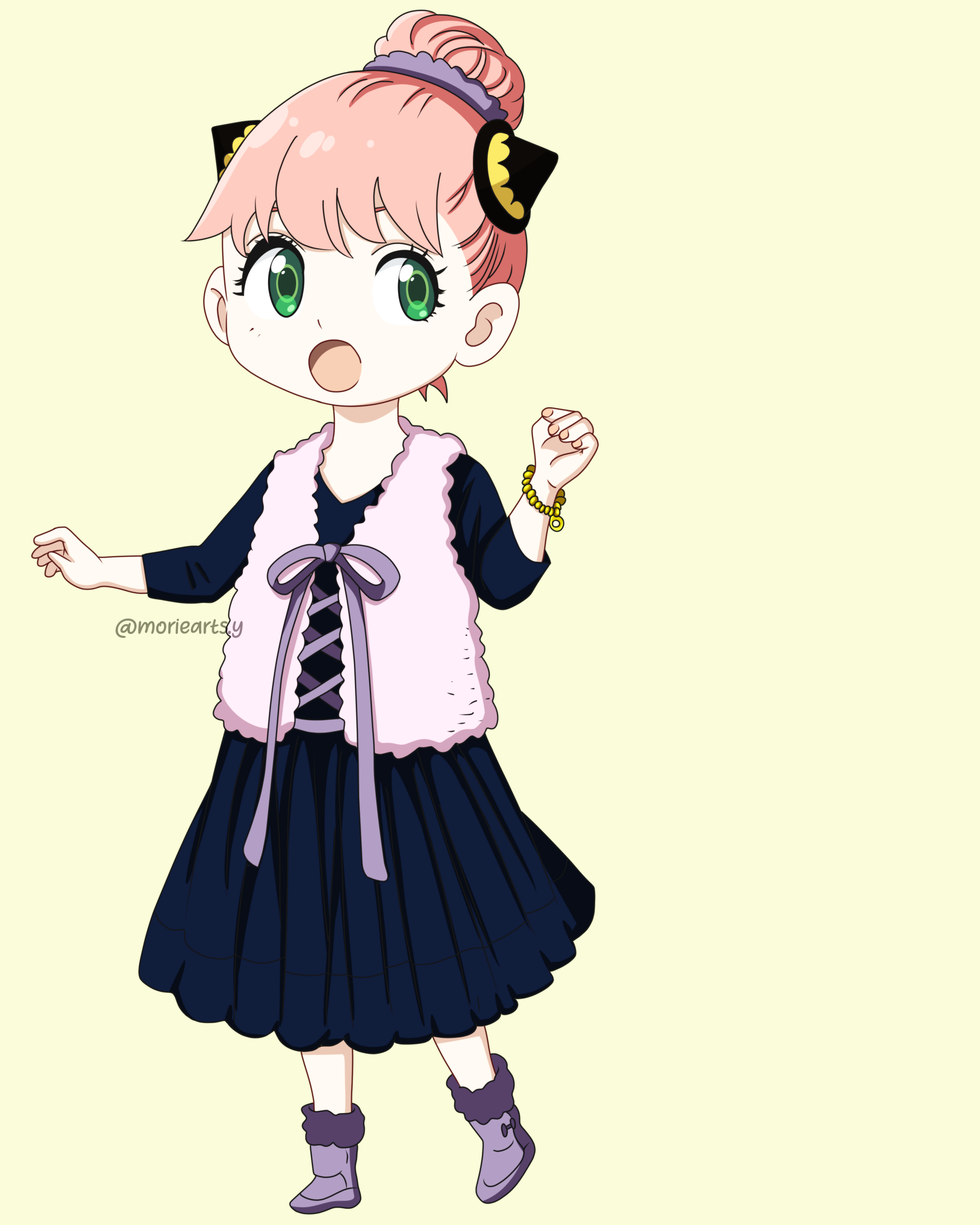 Anya Forger Wallpaper by MorieArts