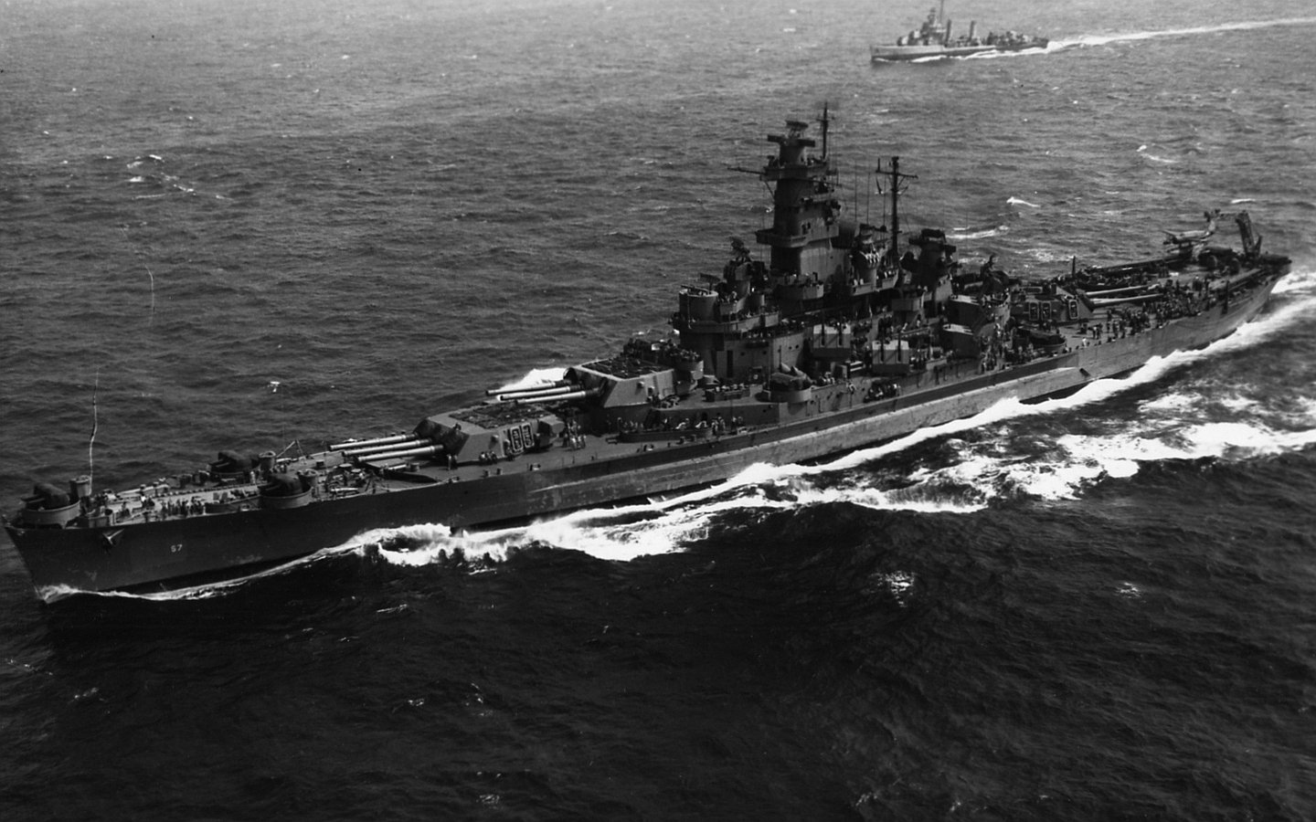 USS South Dakota (BB-57) - Desktop Wallpapers, Phone Wallpaper, PFP ...