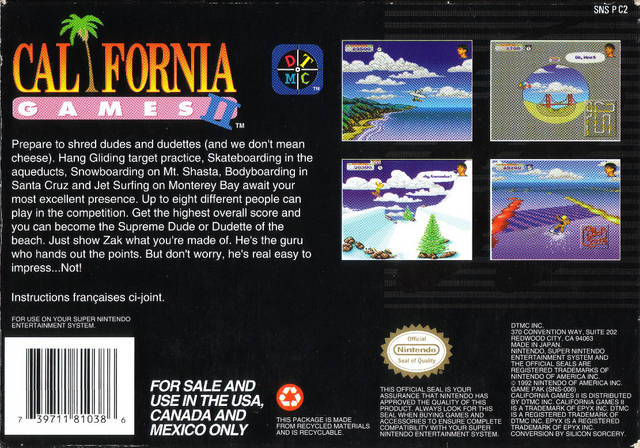 Download Video Game California Games II Image
