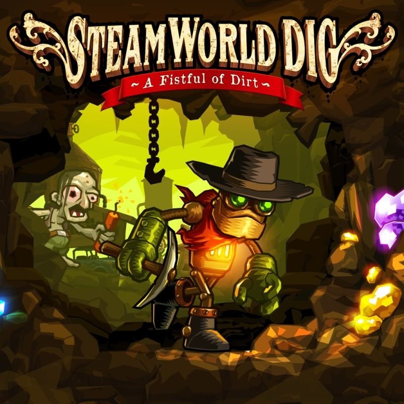 Steamworld Dig Video Game Box Art - ID: 55371 - Image Abyss
