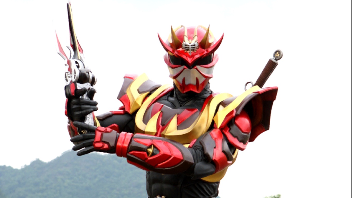 Kamen Rider: The Fire Warrior in Action