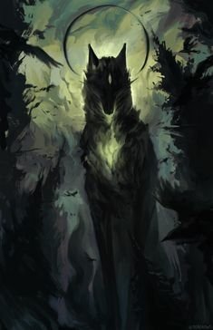 Download Fantasy Wolf Image