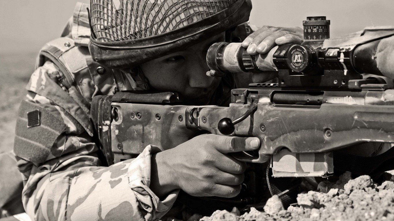 Elite Military Sniper: Precision and Poise on the Battlefield