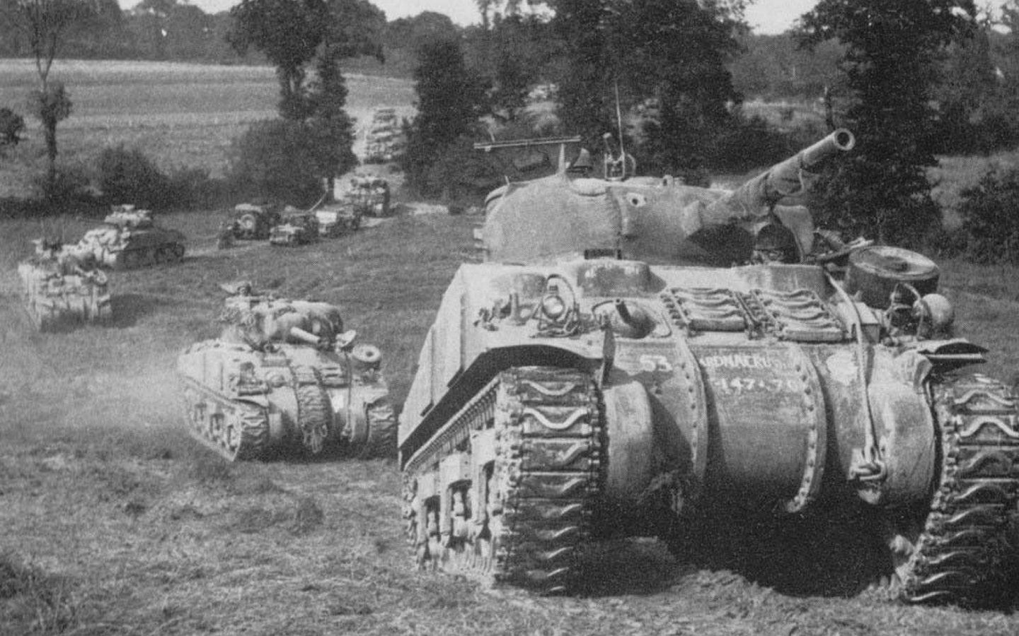 Armored Assault: Historic Military Tank Battalion in Action