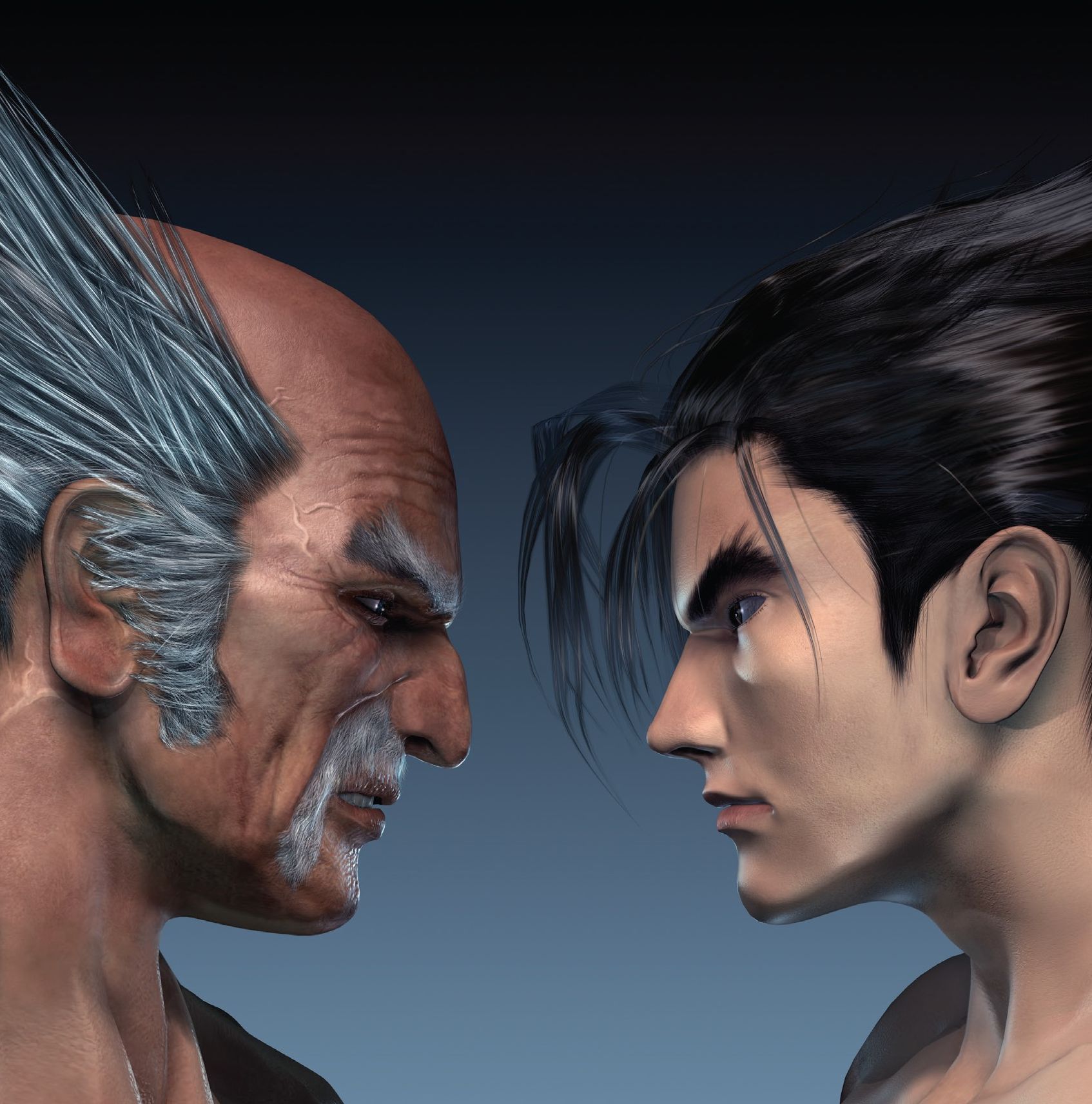 Download Jin Kazama Heihachi Mishima Video Game Tekken 5 Image