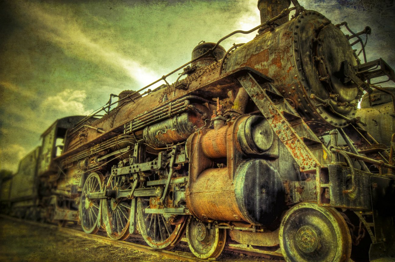 Steampunk Railway Marvel: A Vintage Train Odyssey by step.o.metal