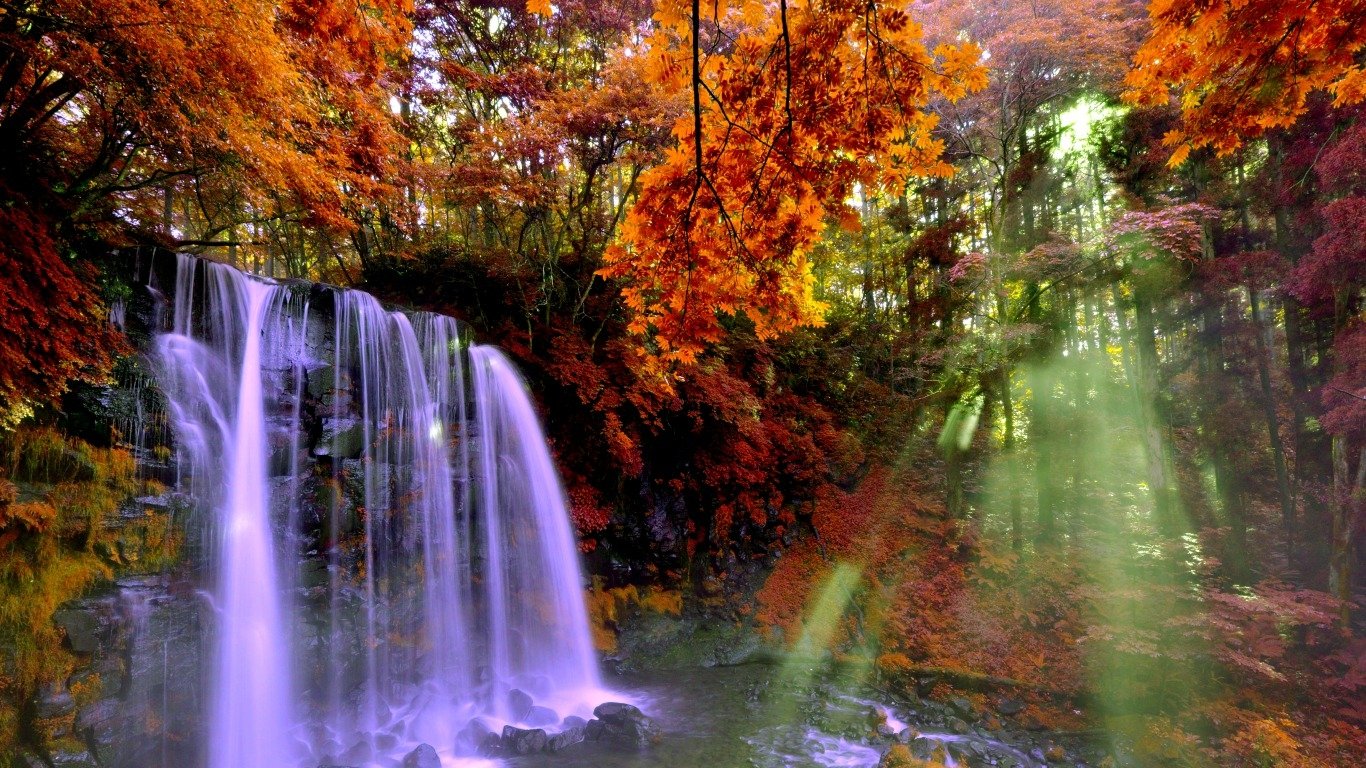 Serenity Falls: A Captivating Nature Waterfall
