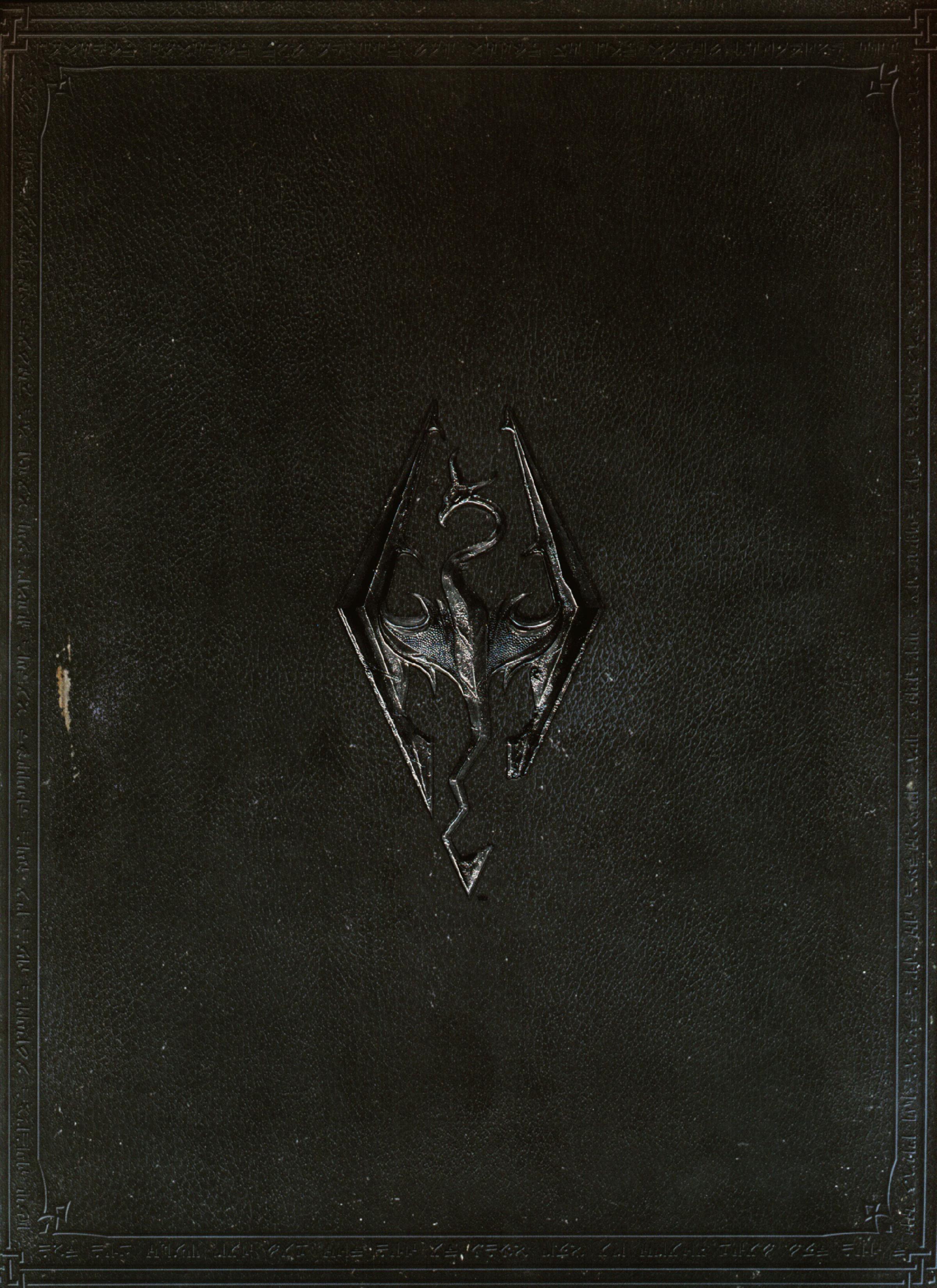 The Elder Scrolls V: Skyrim - Artbook Cover - Image Abyss