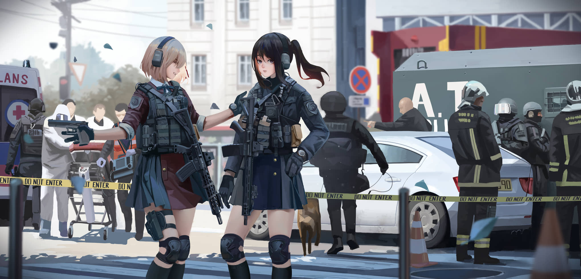 Download Chisato Nishikigi Takina Inoue Anime Lycoris Recoil Image