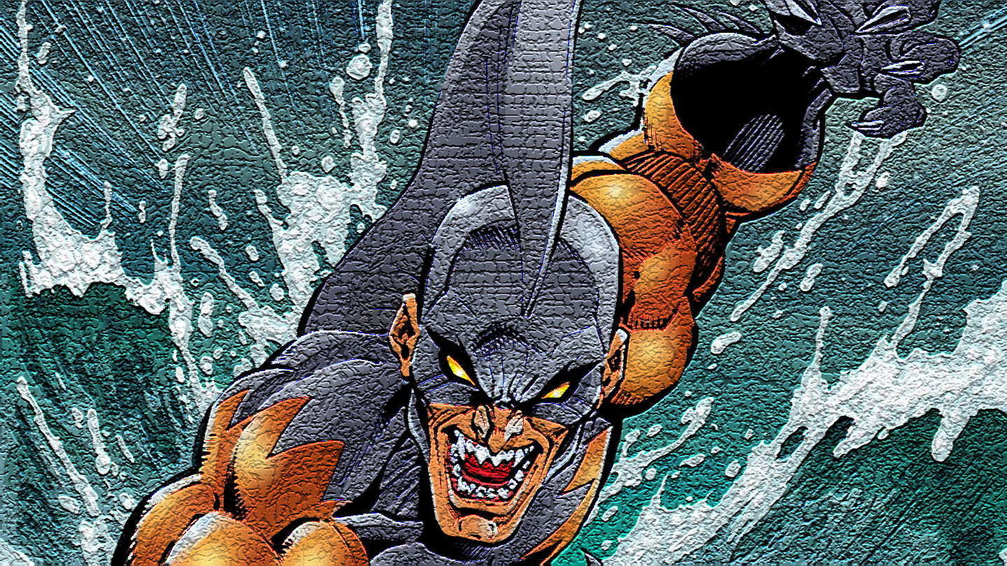 Download Comic Tiger Shark Image