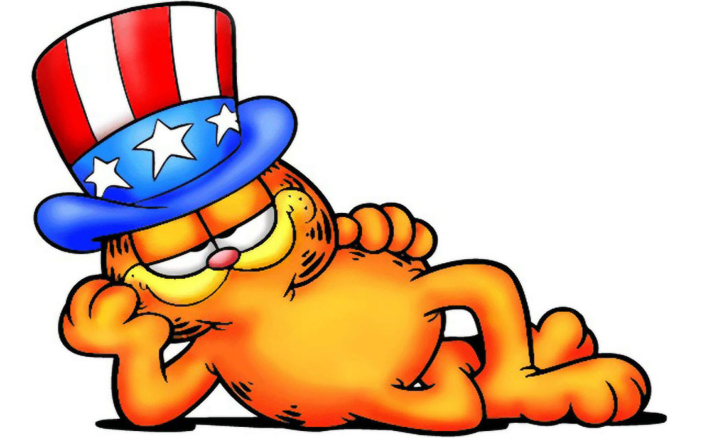 Garfield’s Witty Independence Day Vibe