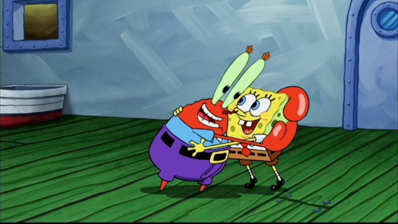 SpongeBob and Mr. Krabs' Heartwarming Moments
