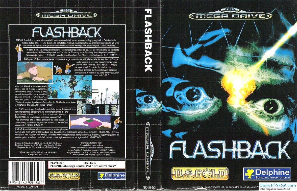 Flashback Video Game Box Art - ID: 56838 - Image Abyss