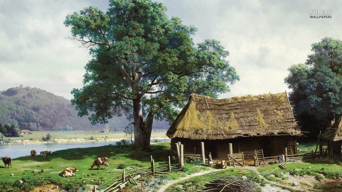 Rustic Serenity: The Man-Made House Amidst Nature's Embrace