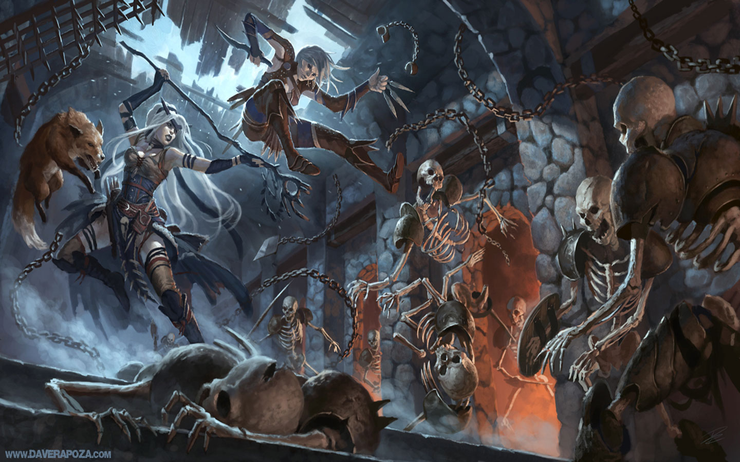 Undead Legion: A Dungeons & Dragons Skeleton Siege