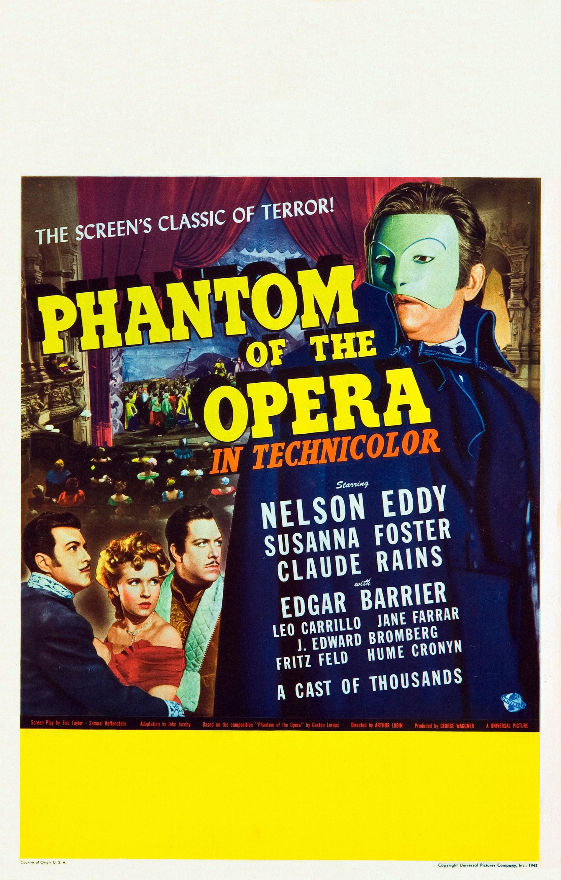 Phantom Of The Opera - Desktop Wallpapers, Phone Wallpaper, PFP, Gifs ...