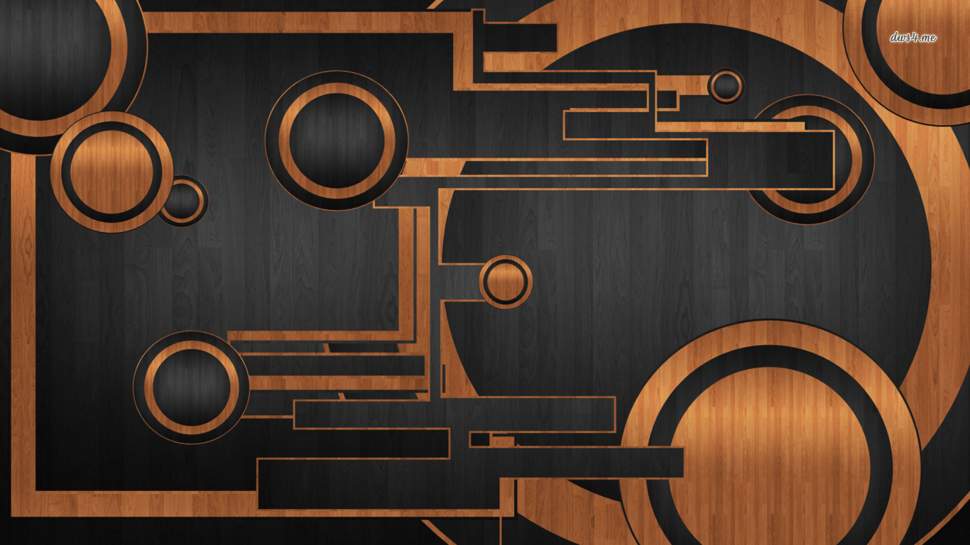 Abstract Wood Shapes: A Vector Design Experience