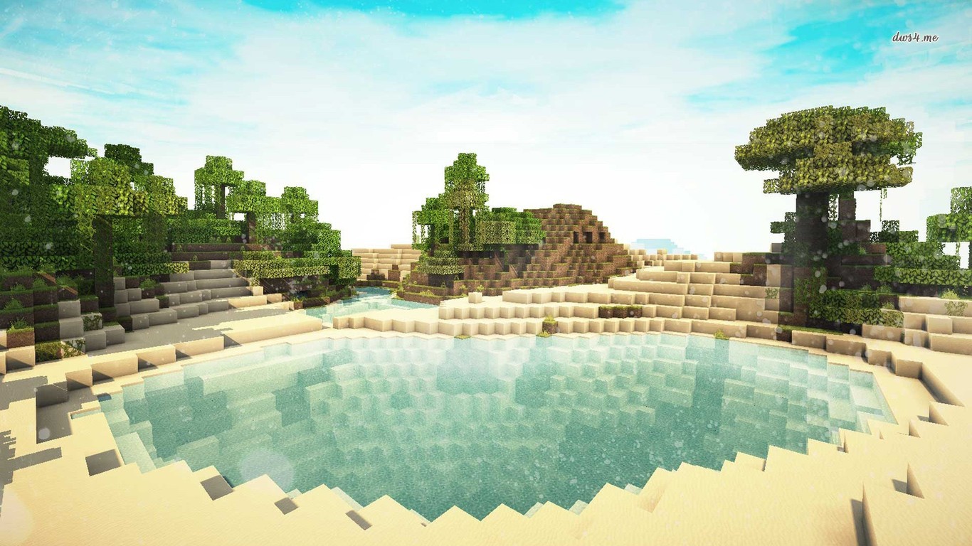 Explore Tranquil Landscapes in Minecraft
