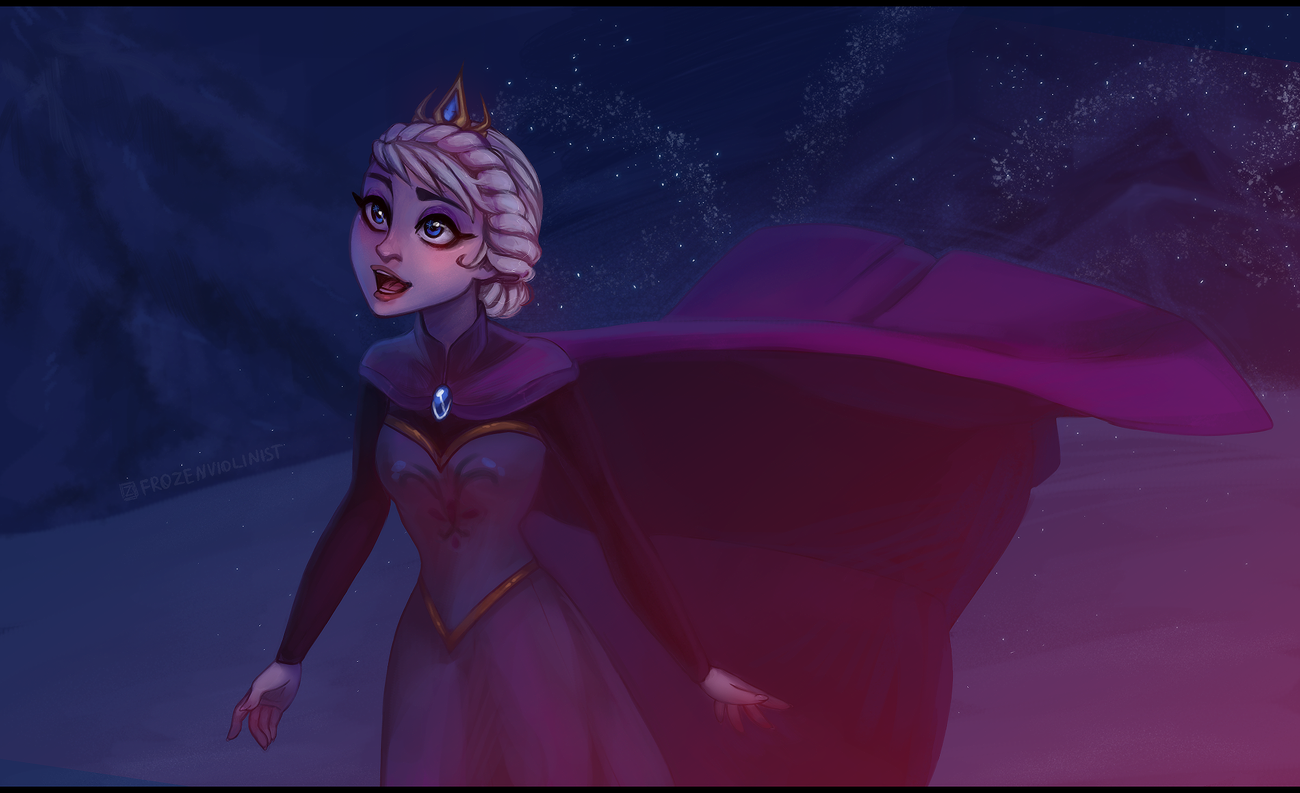Elsa’s Enchanted Snow: A Frozen Movie Moment