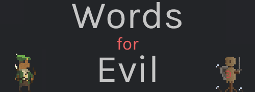 Words for Evil Video Game Box Art - ID: 57495 - Image Abyss